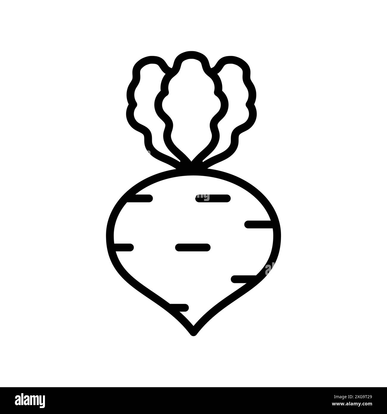 radish icon vector design template in white background Stock Vector ...