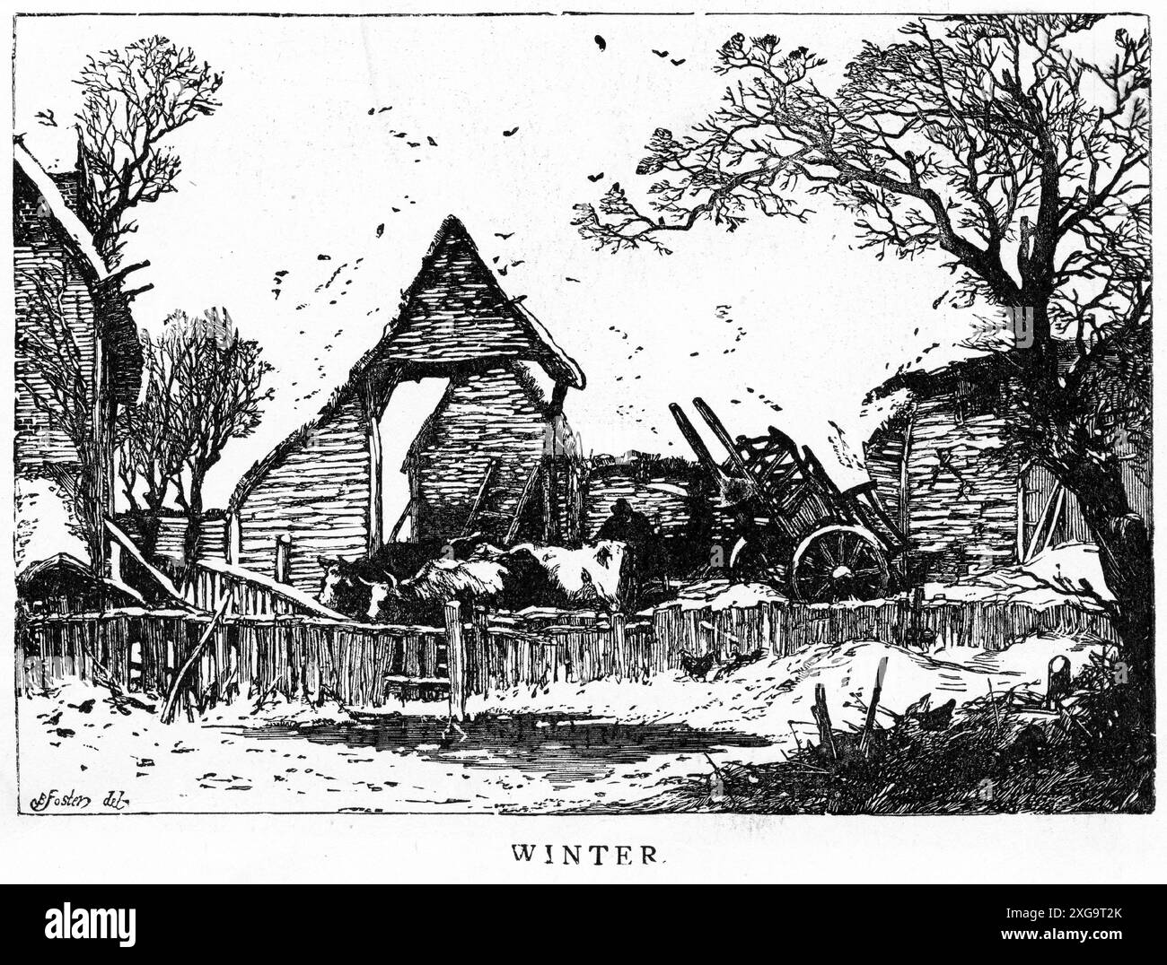 Winter 1800s Cut Out Stock Images & Pictures - Alamy