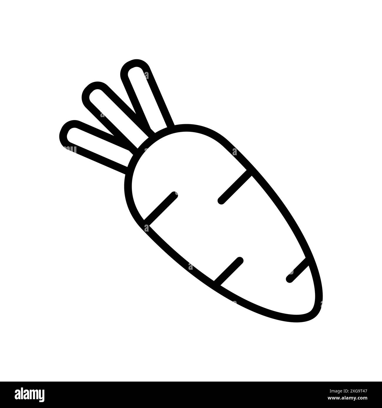 radish icon vector design template in white background Stock Vector ...