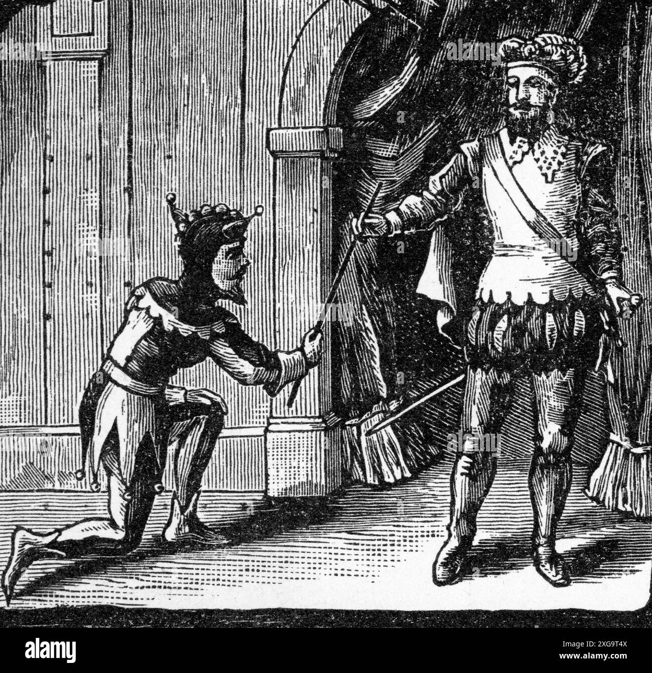 Court jester painting hi-res stock photography and images - Alamy