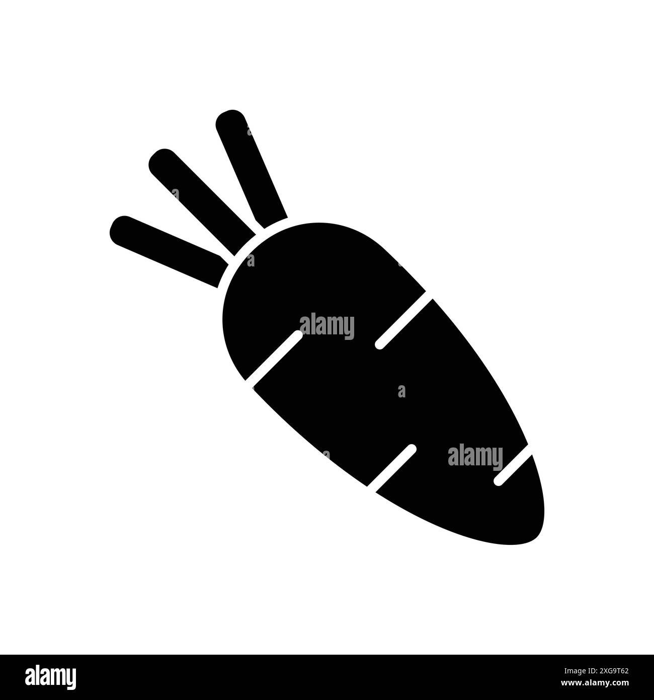 radish icon vector design template in white background Stock Vector ...