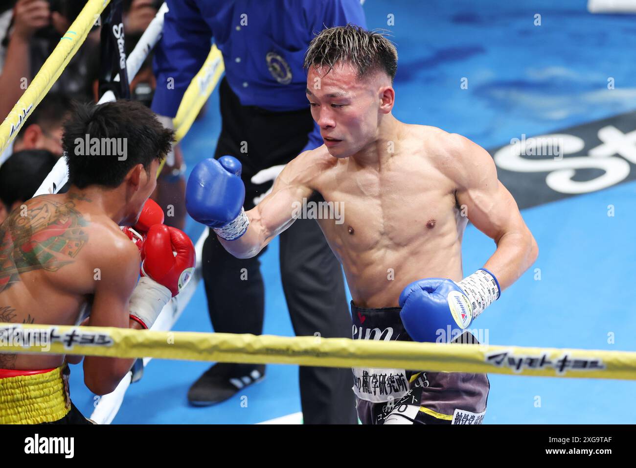 Seiya Tsutsumi (JPN), JULY 7, 2024 - Boxing : 10R 56.0kg weight bout at ...