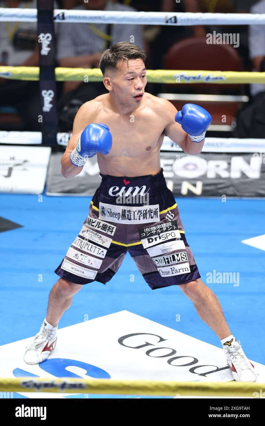 Tokyo, Japan. 7th July, 2024. Seiya Tsutsumi (JPN) Boxing : 10R 56.0kg ...
