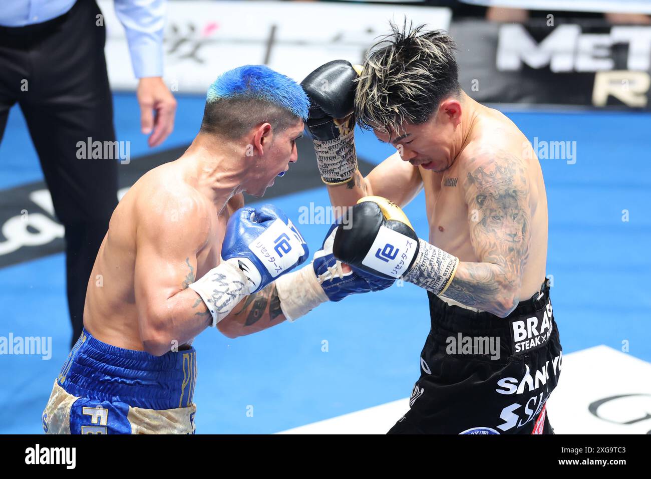 Tokyo, Japan. 7th July, 2024. (L to R) Fernando Martinez (ARG), Kazuto ...