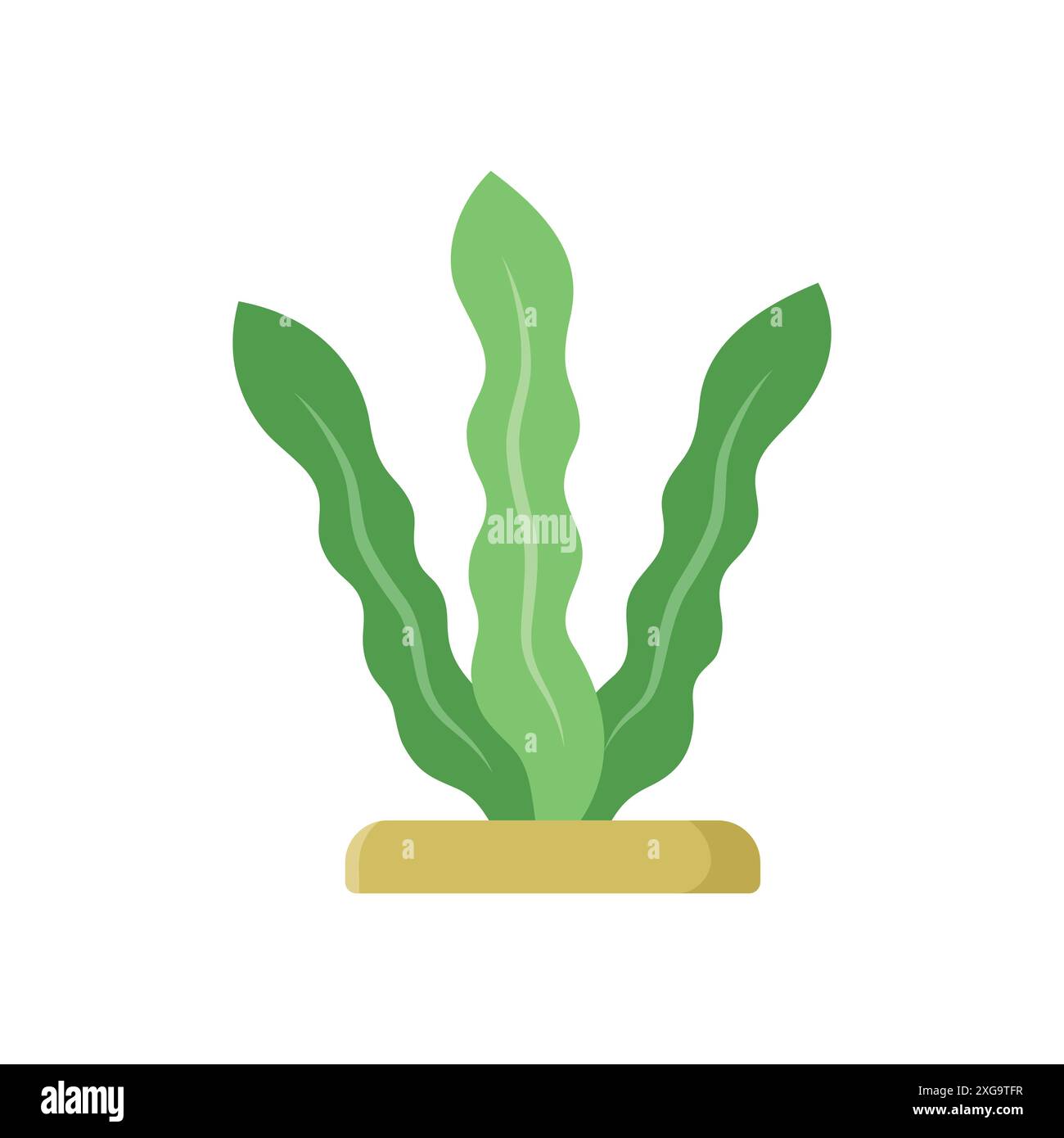 seaweed icon vector design template in white background Stock Vector ...
