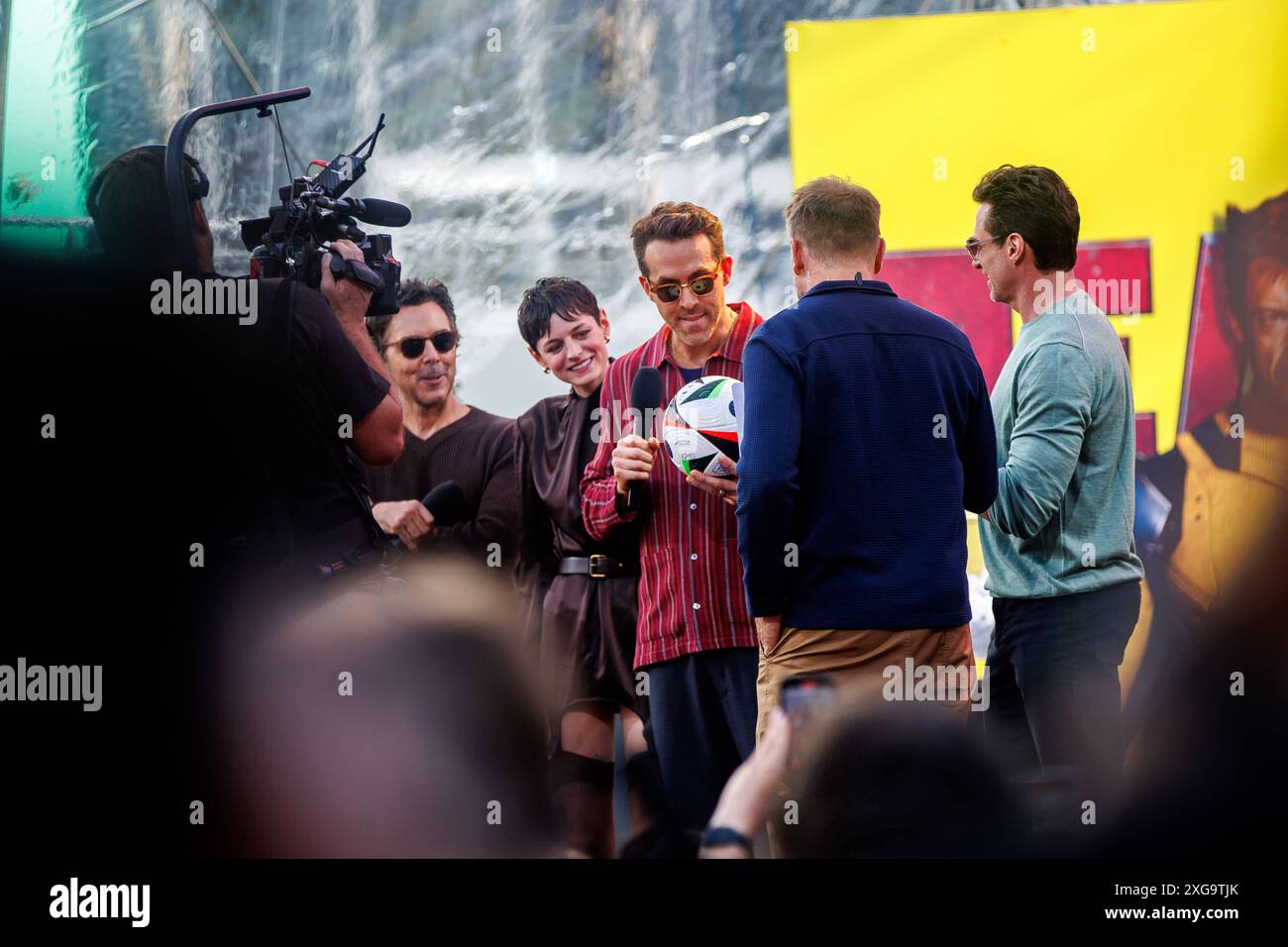 Fan Event - Deadpool & Wolverine Shawn Levy, Emma Corrin, Ryan Reynolds ...