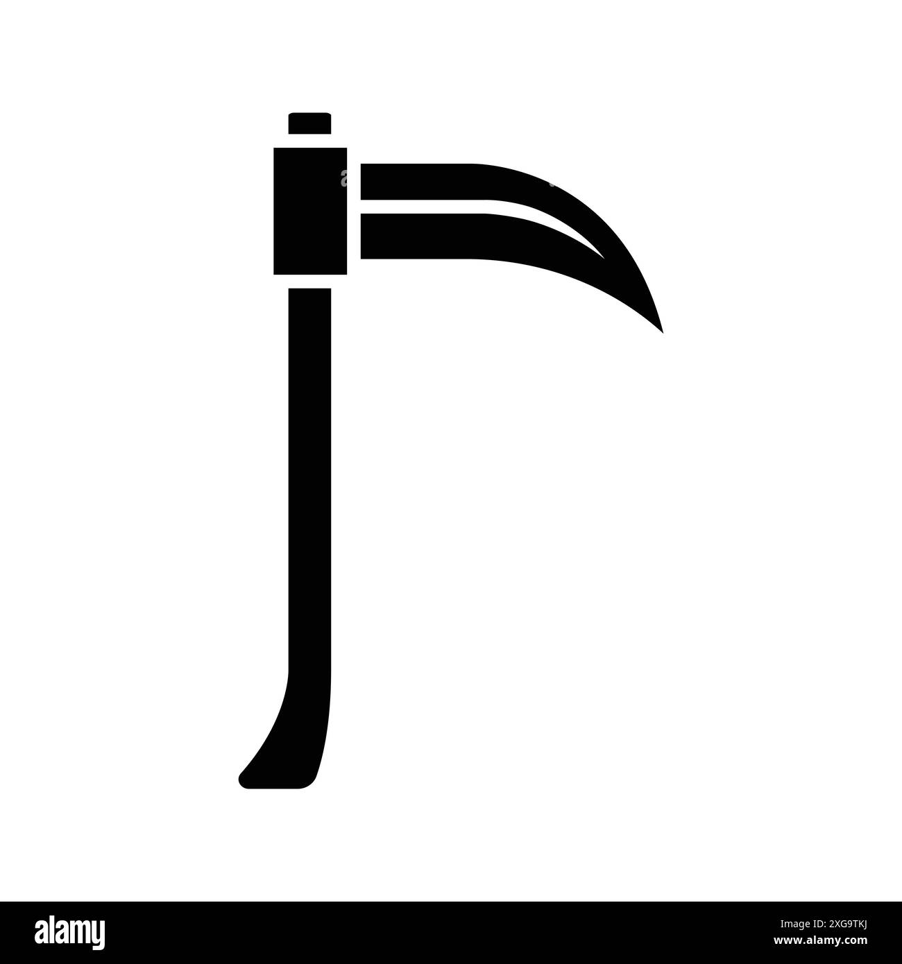 sickle icon vector design template in white background Stock Vector ...