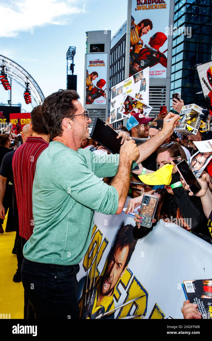 Fan Event - Deadpool & Wolverine Hugh Jackman beim Fan Event zum ...