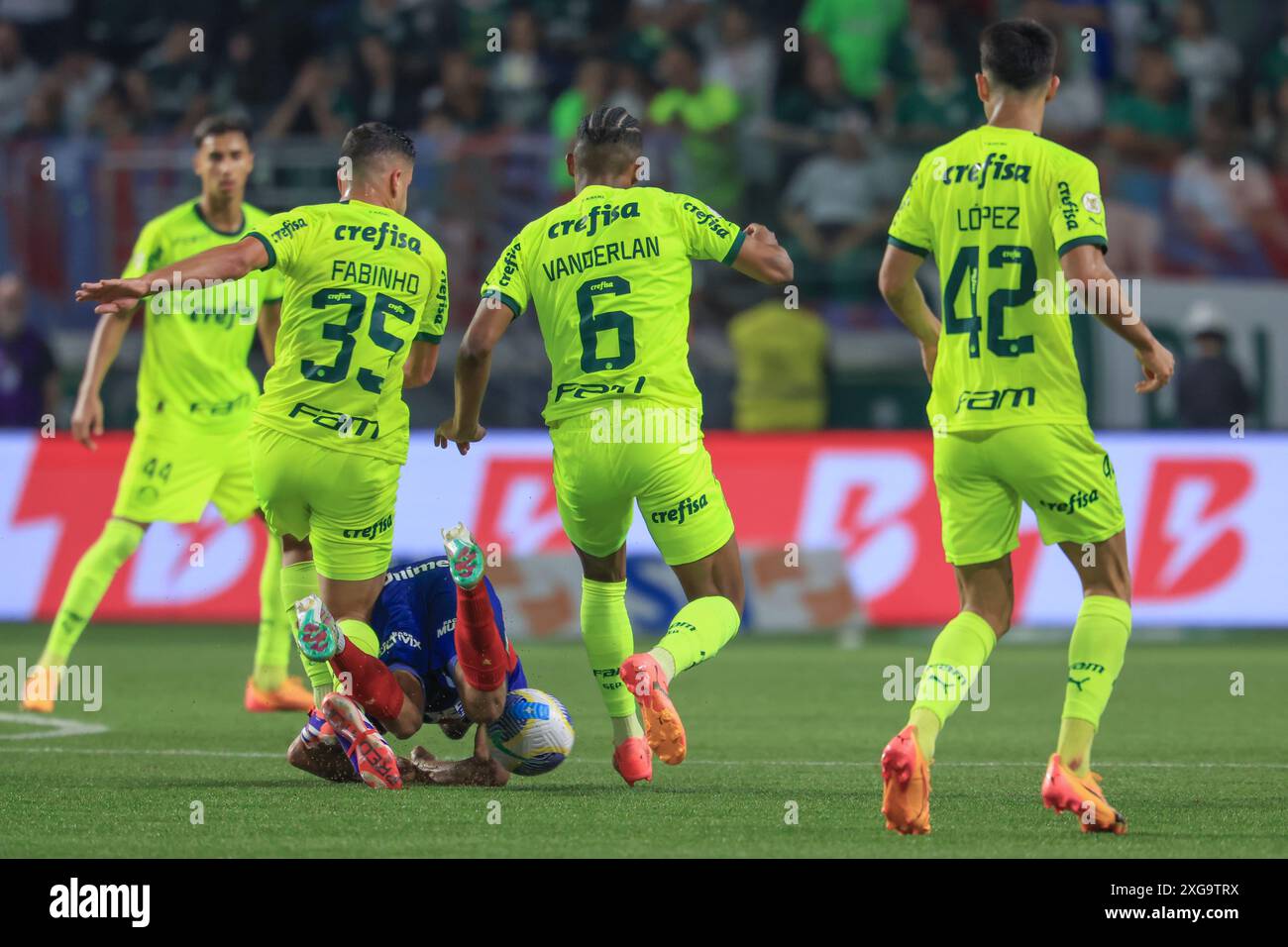 Sao Paulo, Brazil. 07th July, 2024. SP - SAO PAULO - 07/07/2024 - BRAZILIAN A 2024, PALMEIRAS x ...