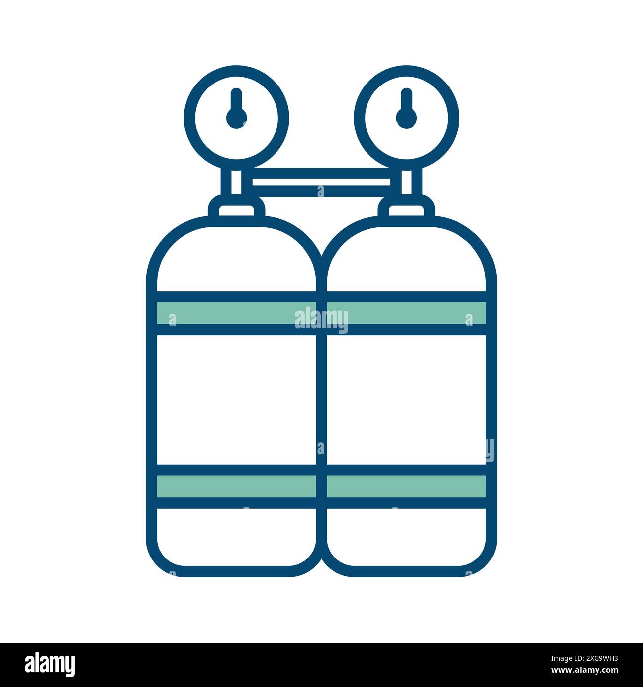 air tank icon vector design template in white background Stock Vector ...