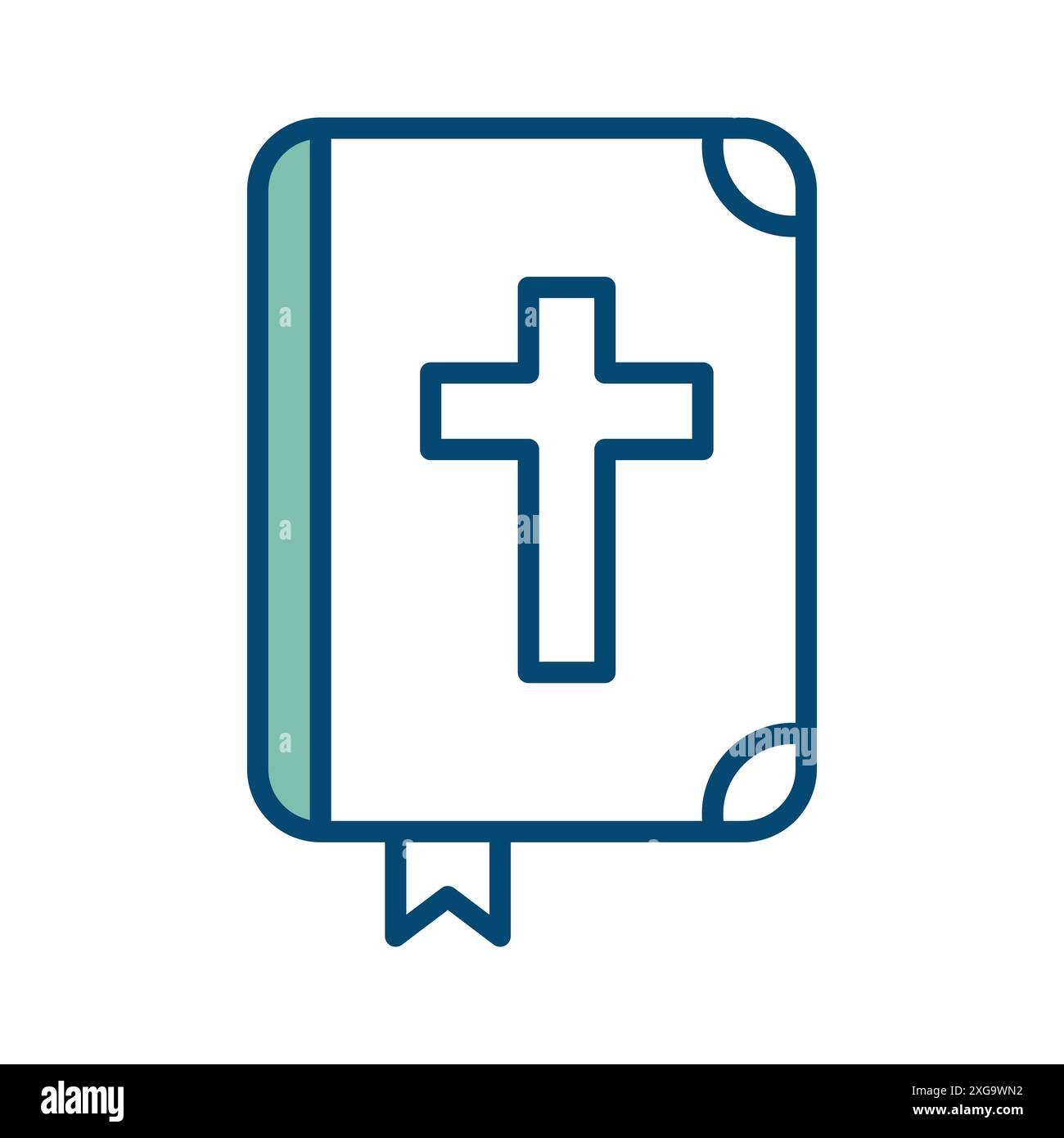 bible icon vector design template in white background Stock Vector ...