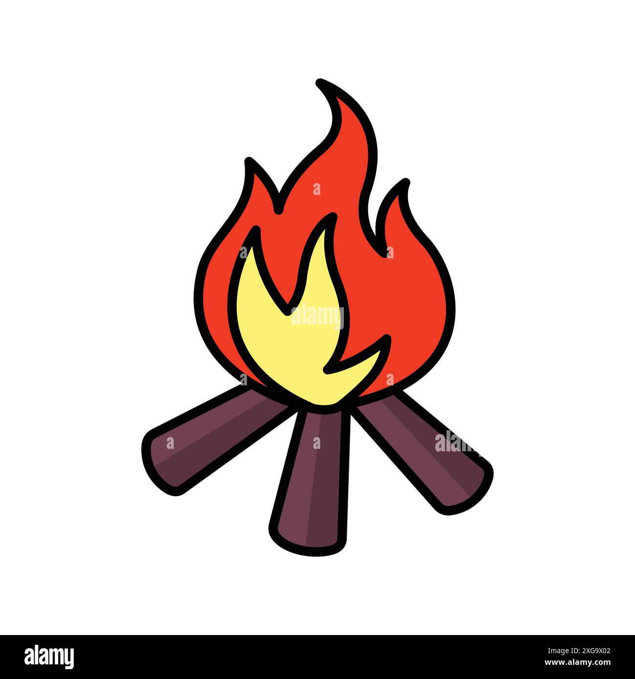 Firewood sign in white Cut Out Stock Images & Pictures - Alamy