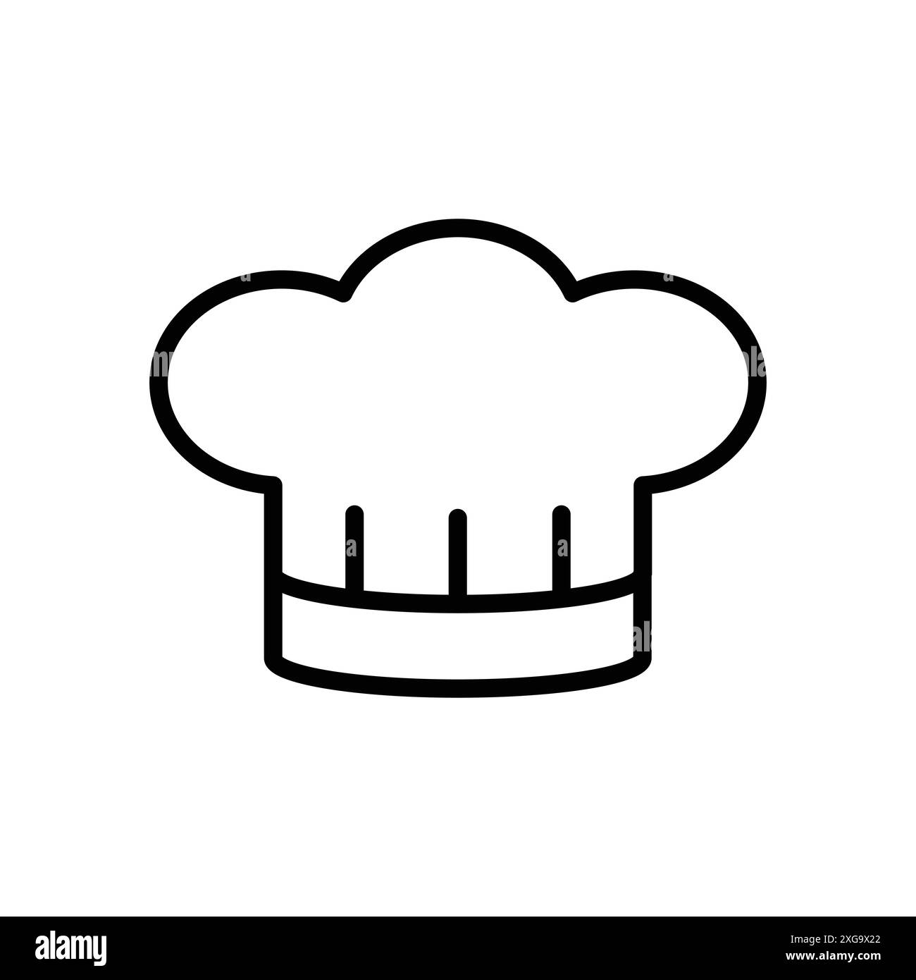 Chef Hat Icon Vector Design Template In White Background Stock Vector Image And Art Alamy