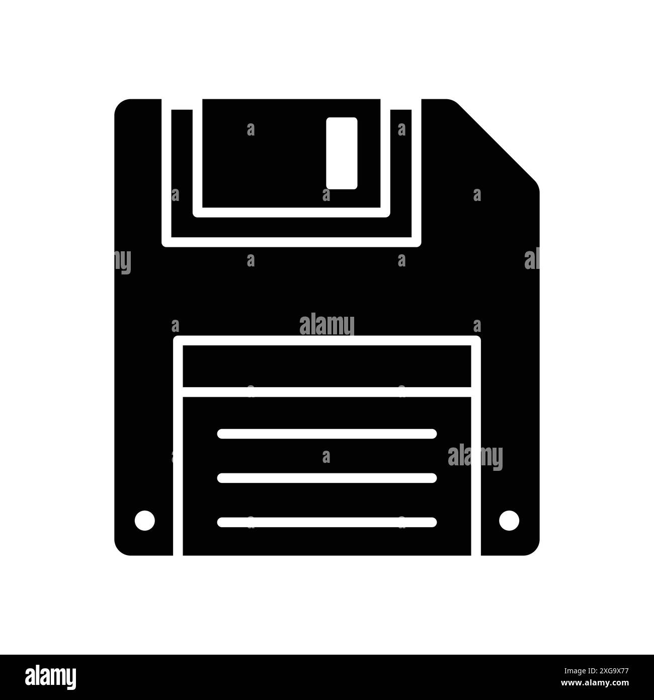 floppy disk icon vector design template in white background Stock ...