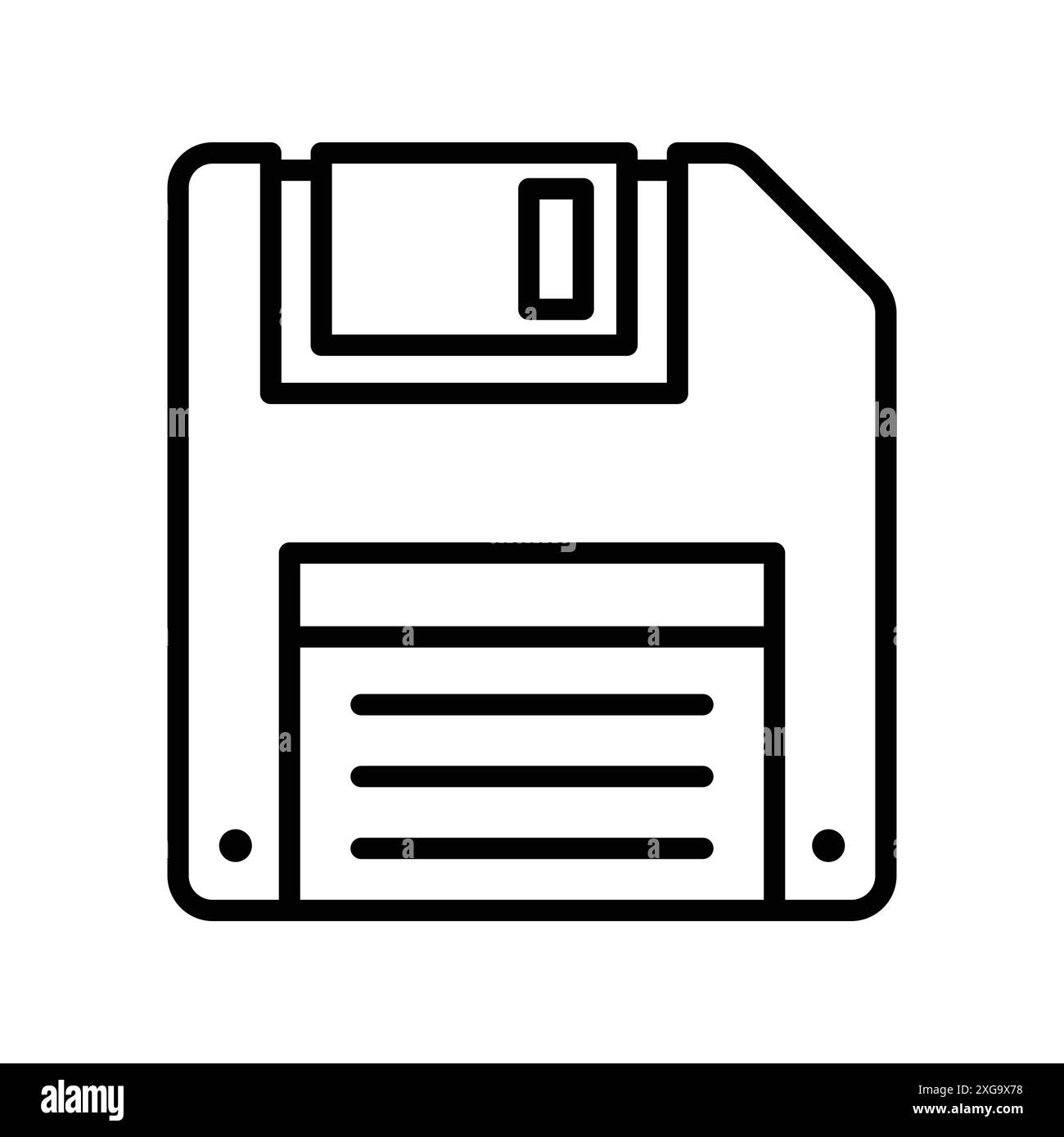 floppy disk icon vector design template in white background Stock ...