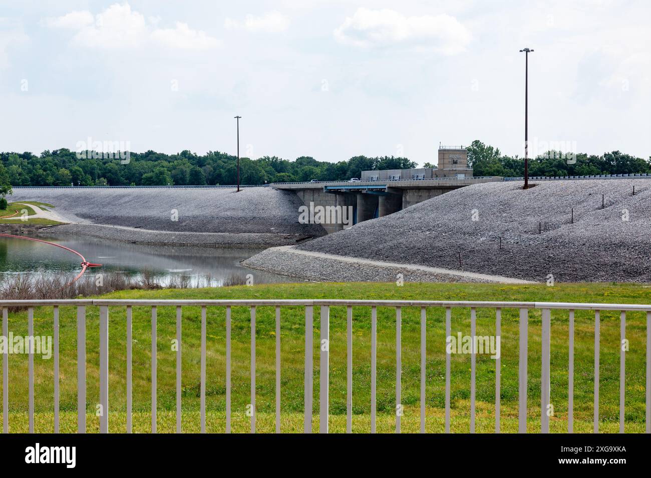 The US Army Corps of Engineers operates the J. Edward Roush dam near ...