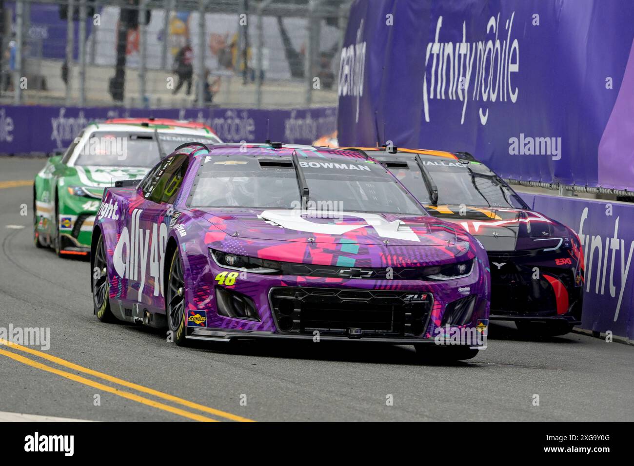Chicago, United States. 07th July, 2024. NASCAR Cup Series driver Alex ...