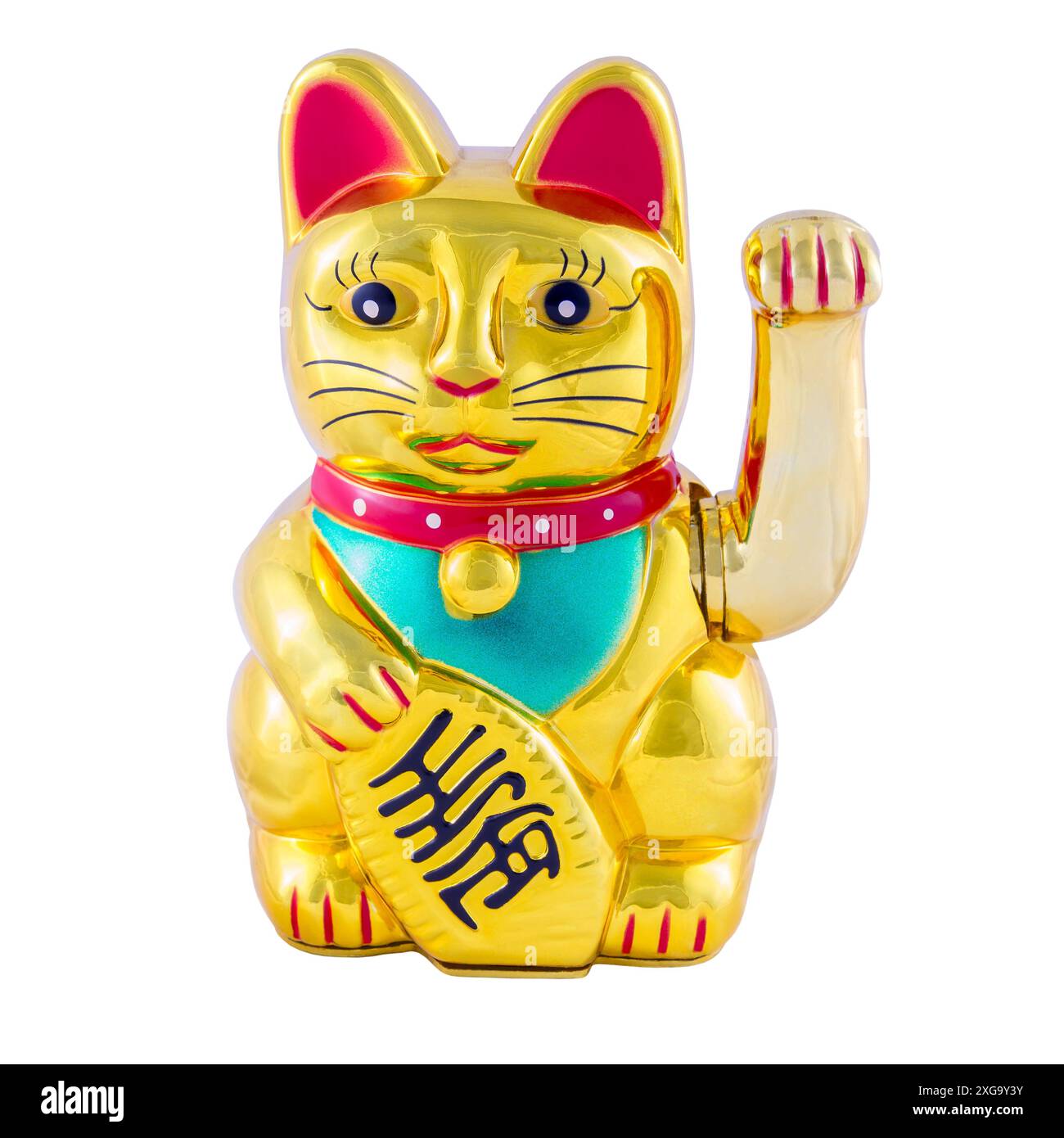 Asian figurine maneki neko lucky Cut Out Stock Images & Pictures - Alamy