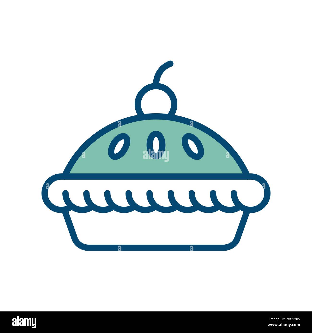 pie icon vector design template in white background Stock Vector Image ...