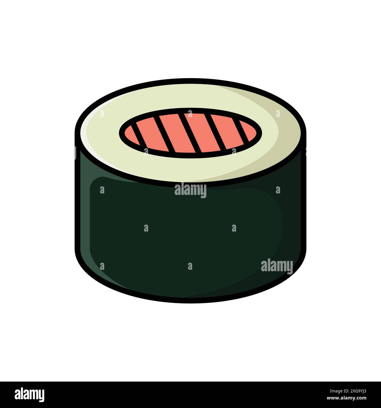 sushi icon vector design template in white background Stock Vector ...