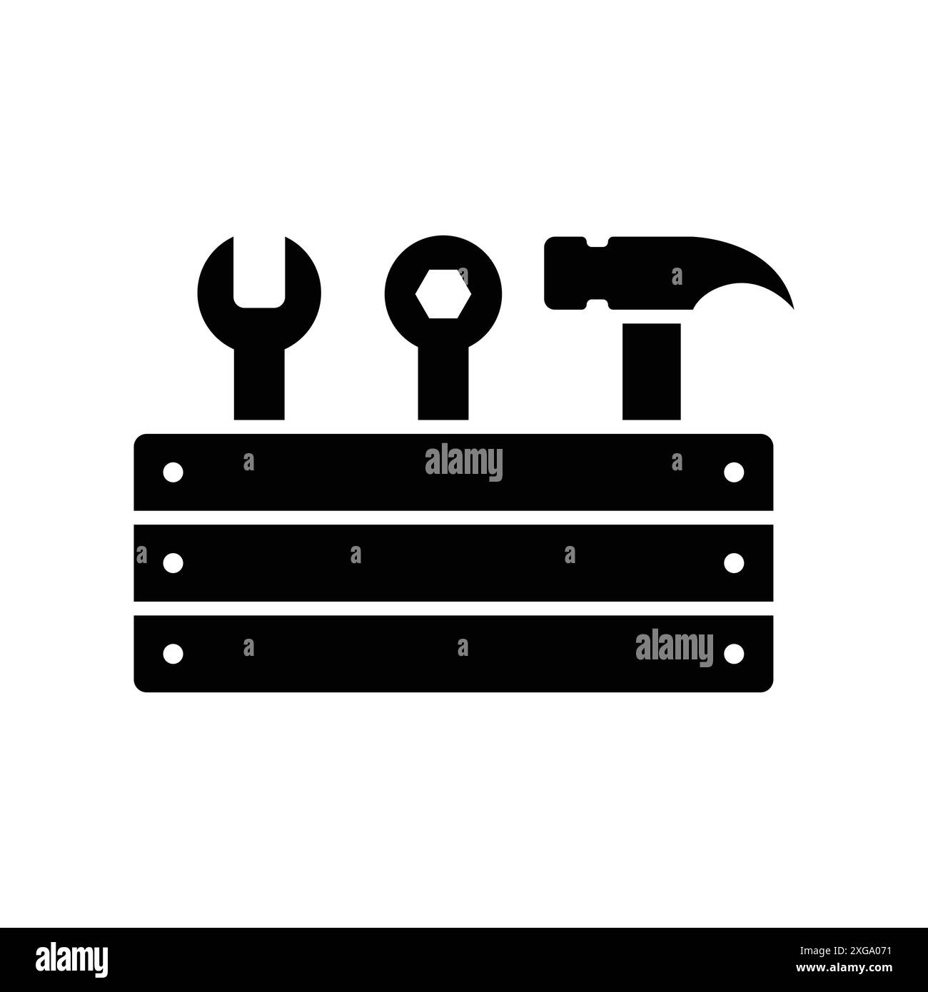 toolbox icon vector design template in white background Stock Vector ...