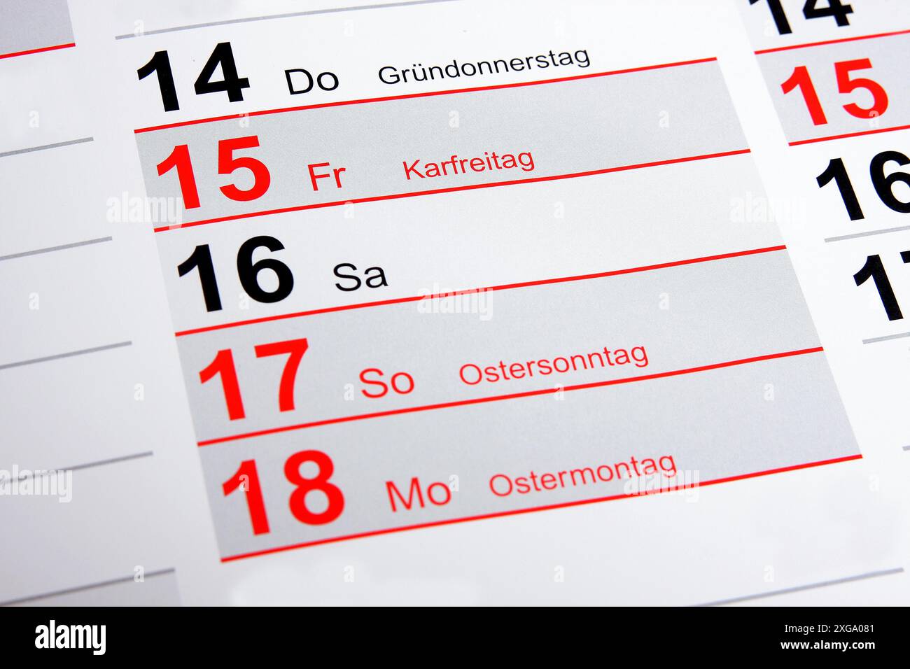 Friday calendar hi-res stock photography and images - Alamy
