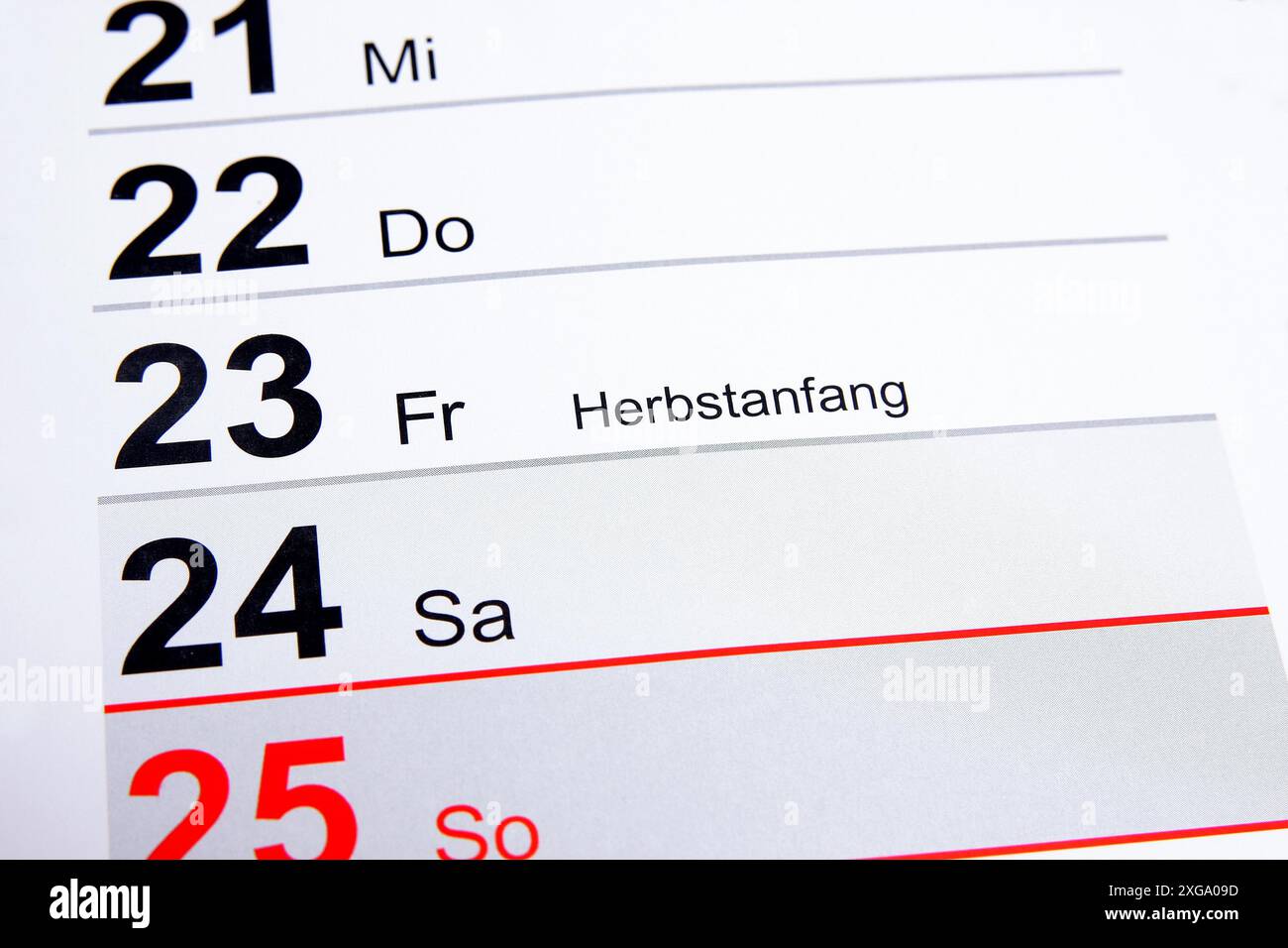 Time date autumn hi-res stock photography and images - Alamy