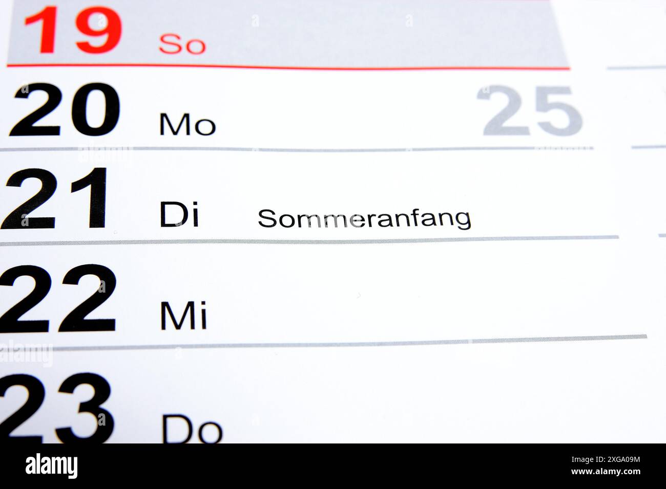 Summer timetable hi-res stock photography and images - Alamy