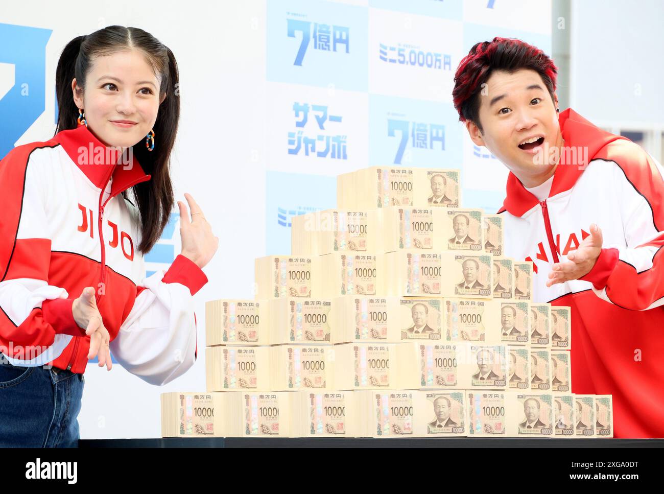 Tokyo, Japan. 8th July, 2024. Japanese actor Yuma Yamoto (R) and ...