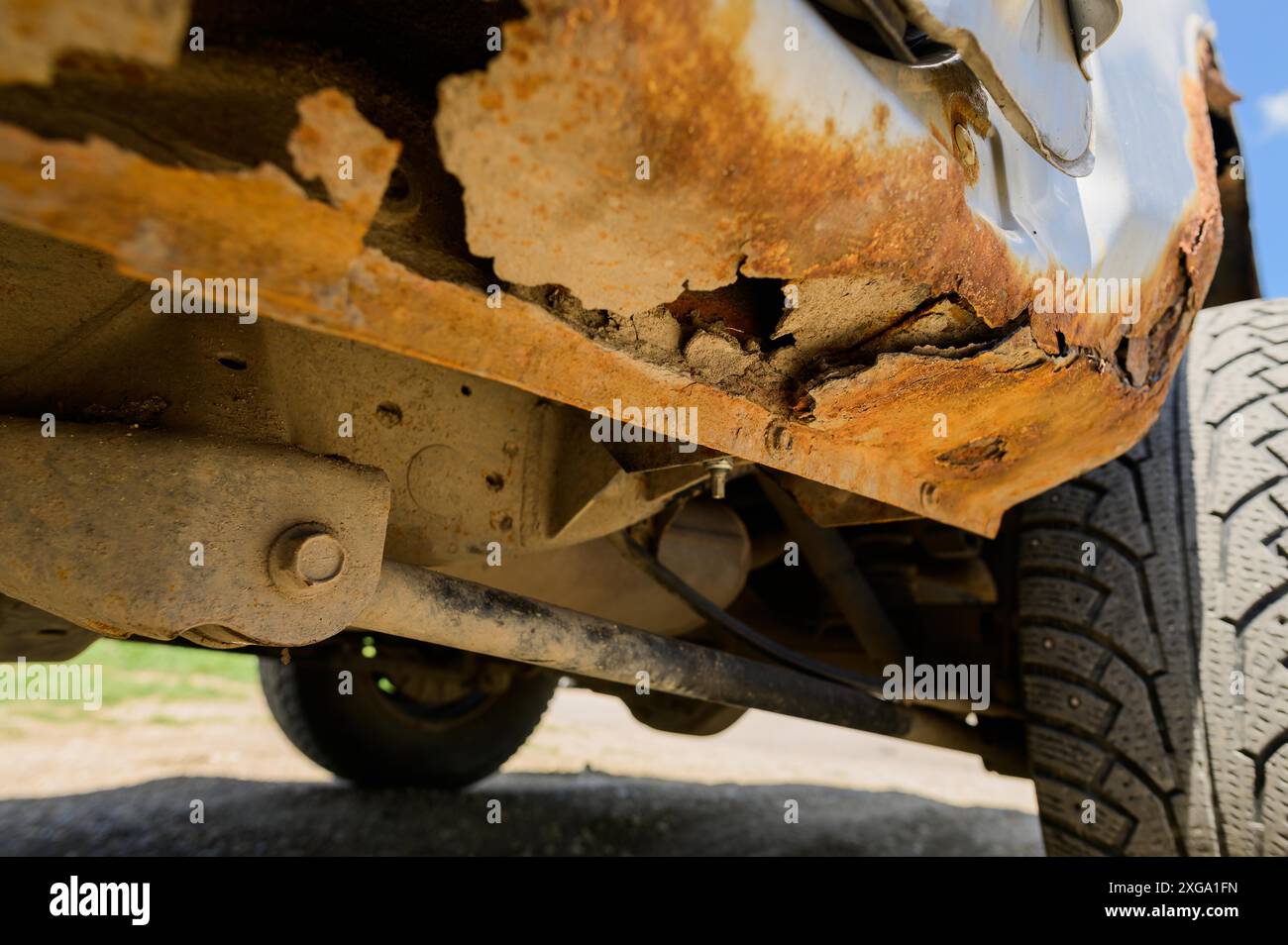 Old car rust hi-res stock photography and images - Alamy