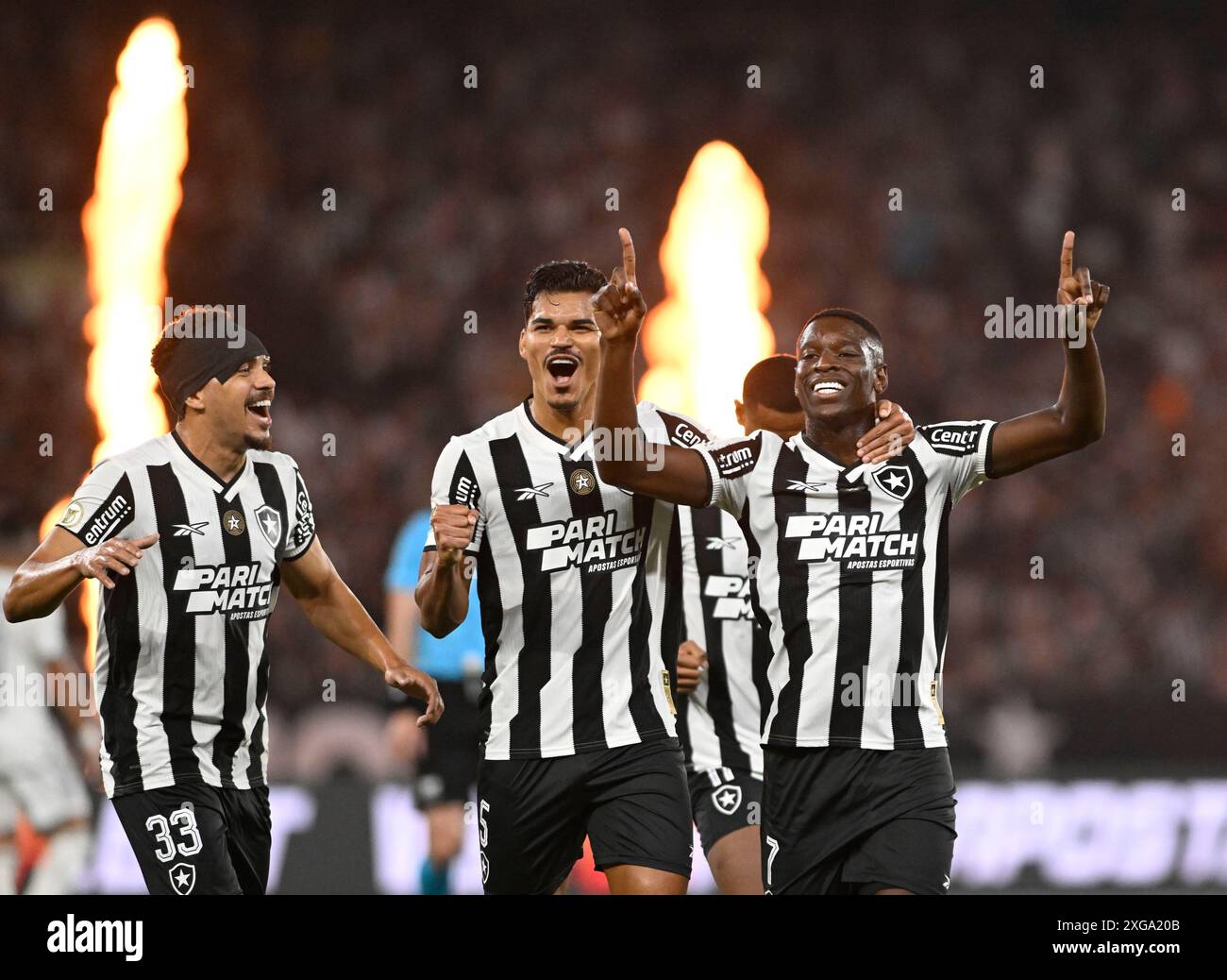 Brazilian football championship Botafogo and Atlético Mg. Botafogo vs ...