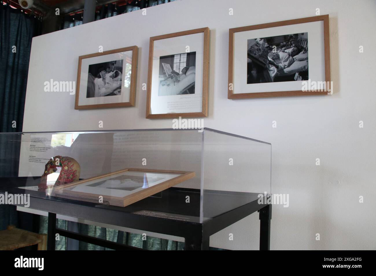 Non Exclusive: Photos of Frida Kahlo are seen during a media tour for ...