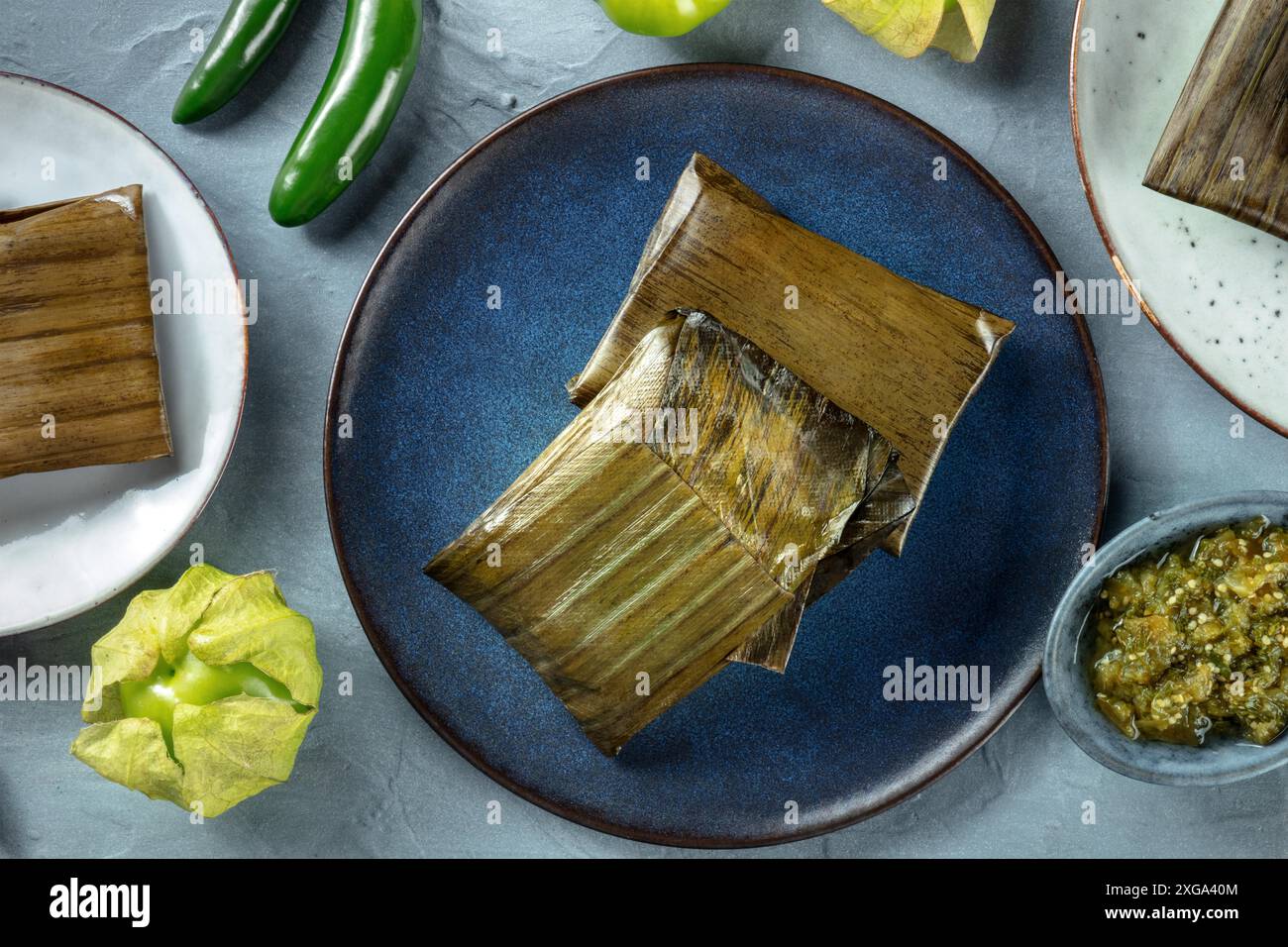 Tamales oaxaqueños hi-res stock photography and images - Alamy