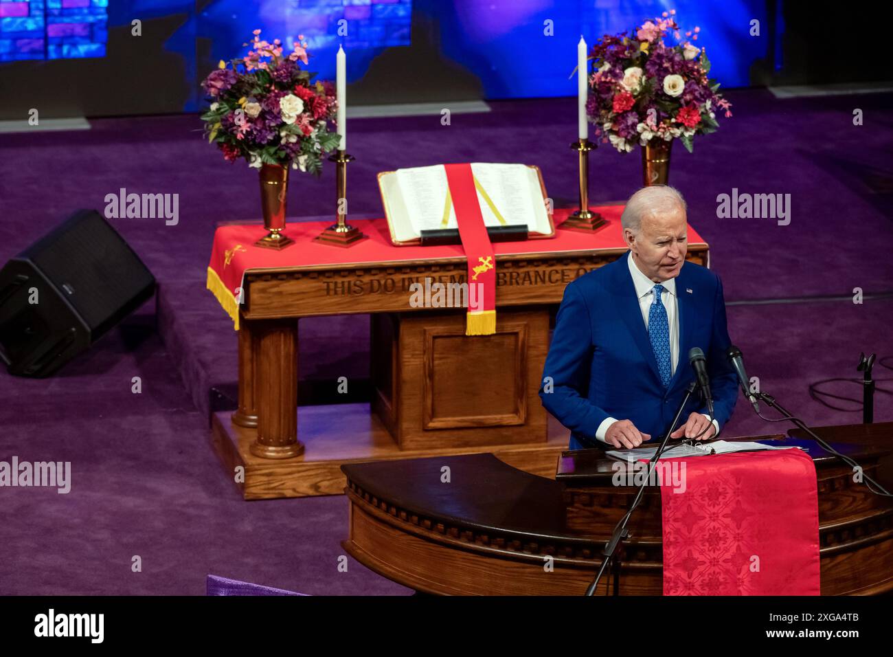 Philadelphia, USA. 07th July, 2024. United States President Joe Biden ...