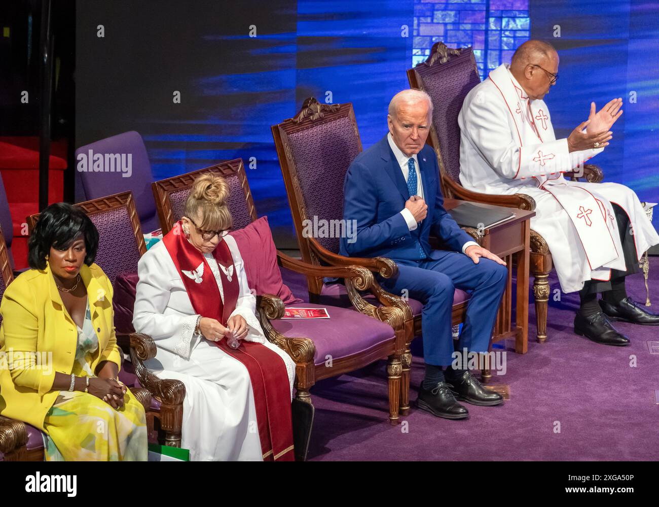 Philadelphia, USA. 07th July, 2024. United States President Joe Biden ...