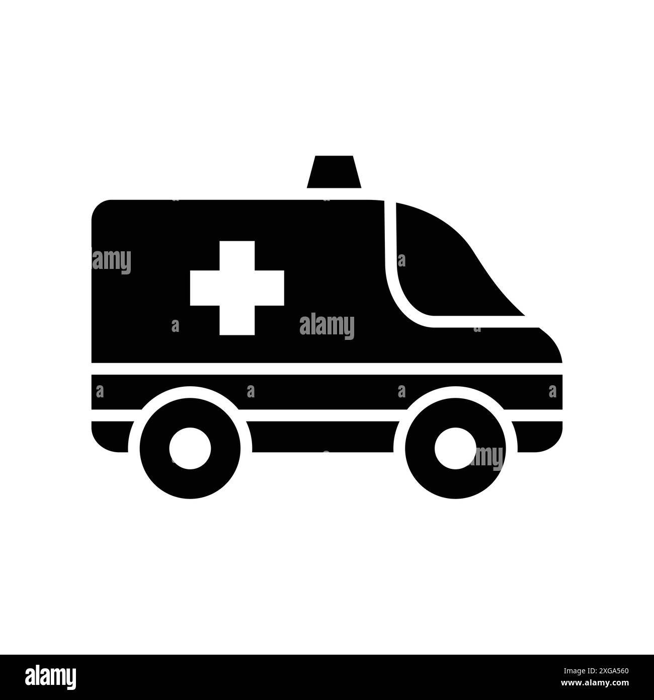 ambulance icon vector design template in white background Stock Vector ...