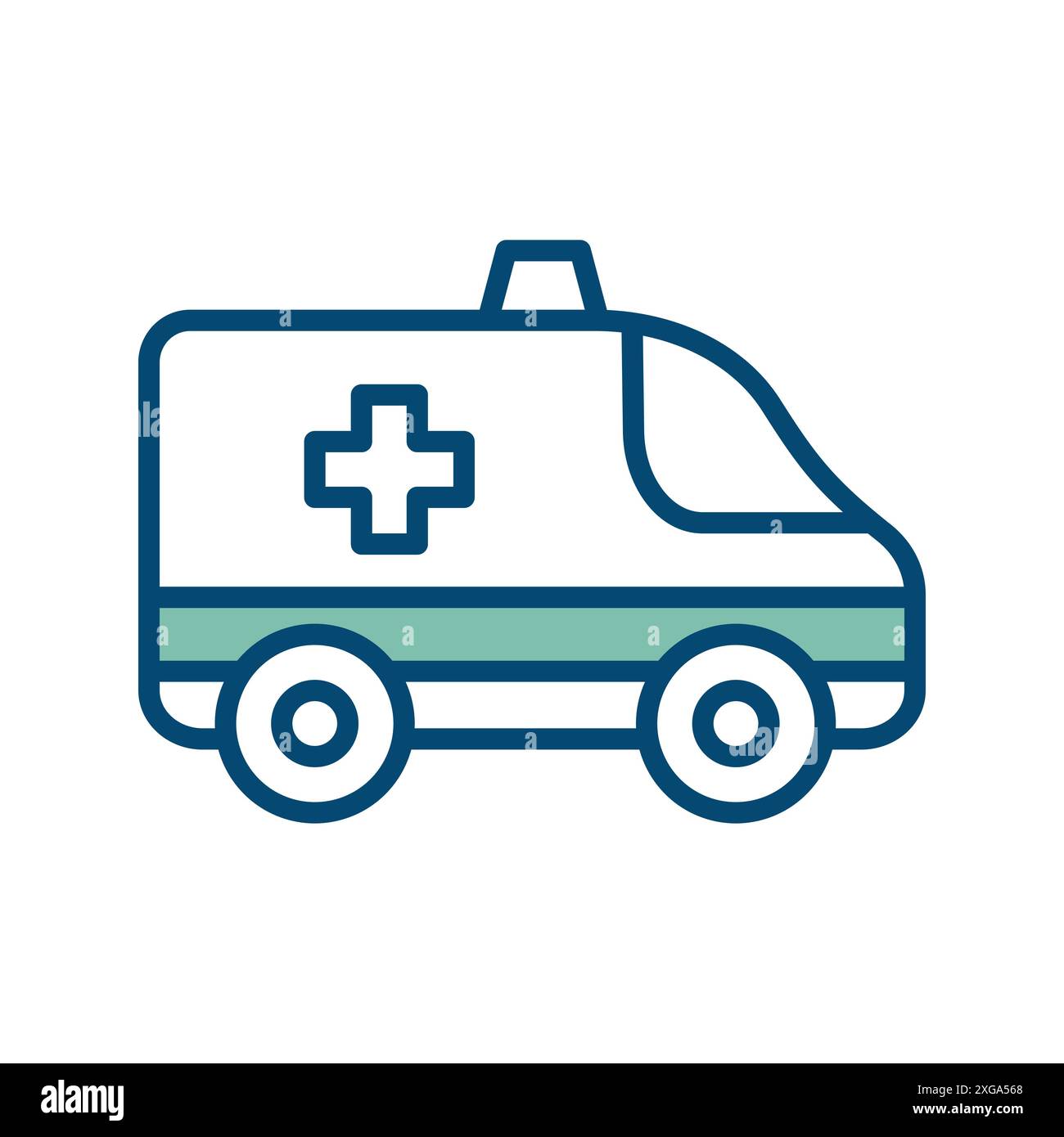 ambulance icon vector design template in white background Stock Vector ...