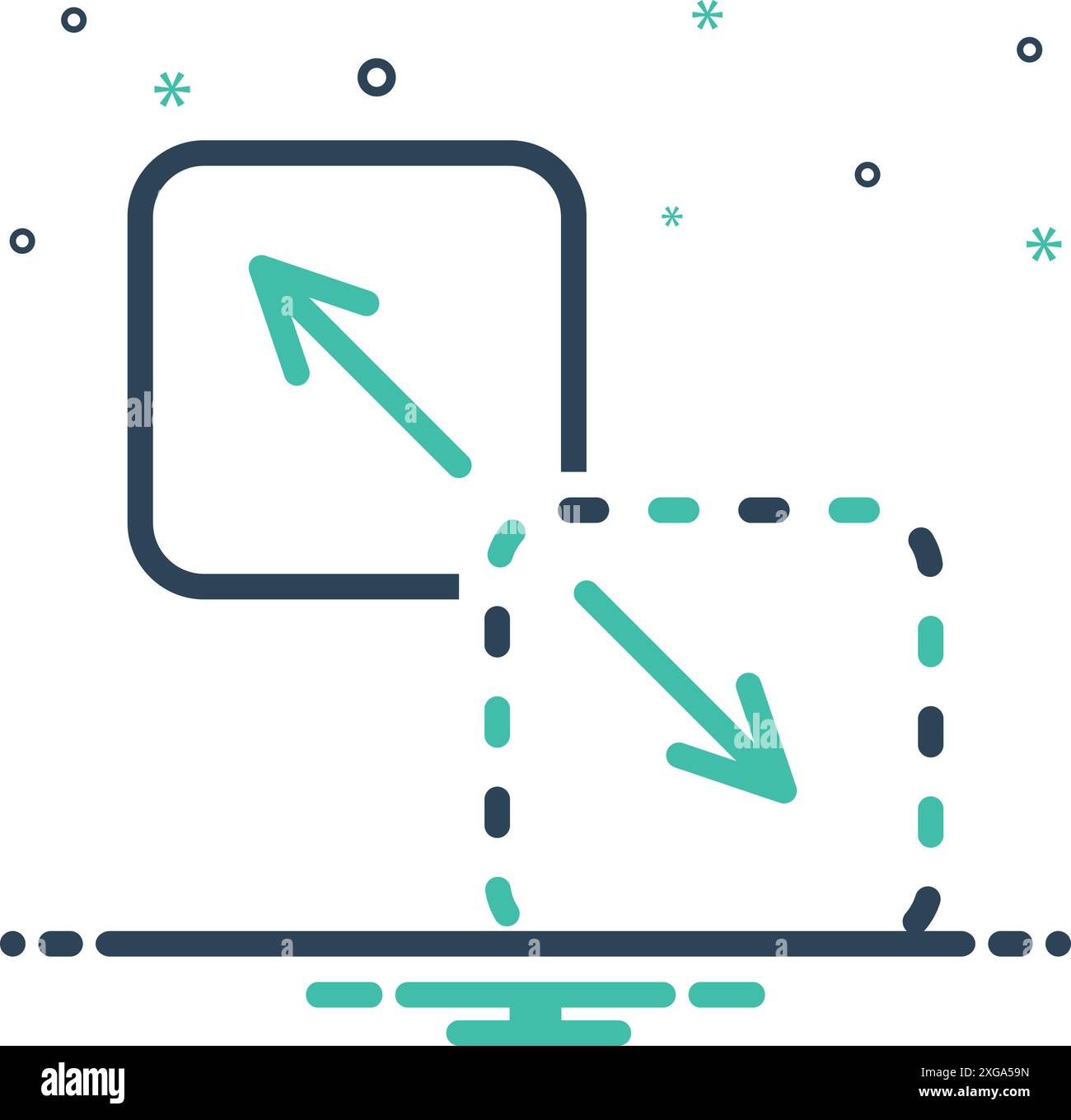 Icon for drag,drop Stock Vector Image & Art - Alamy