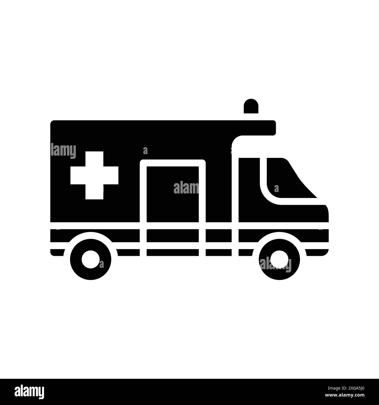 ambulance icon vector design template in white background Stock Vector ...