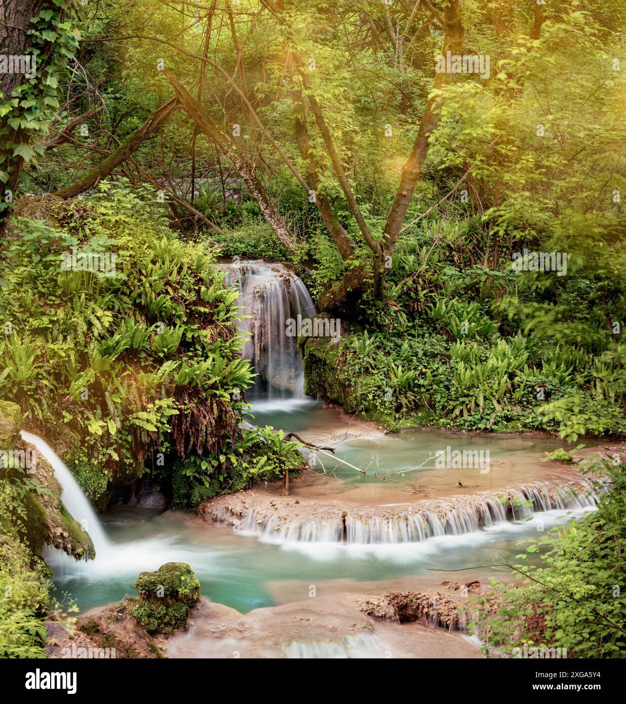 Waterfall krushuna near lovech hi-res stock photography and images - Alamy
