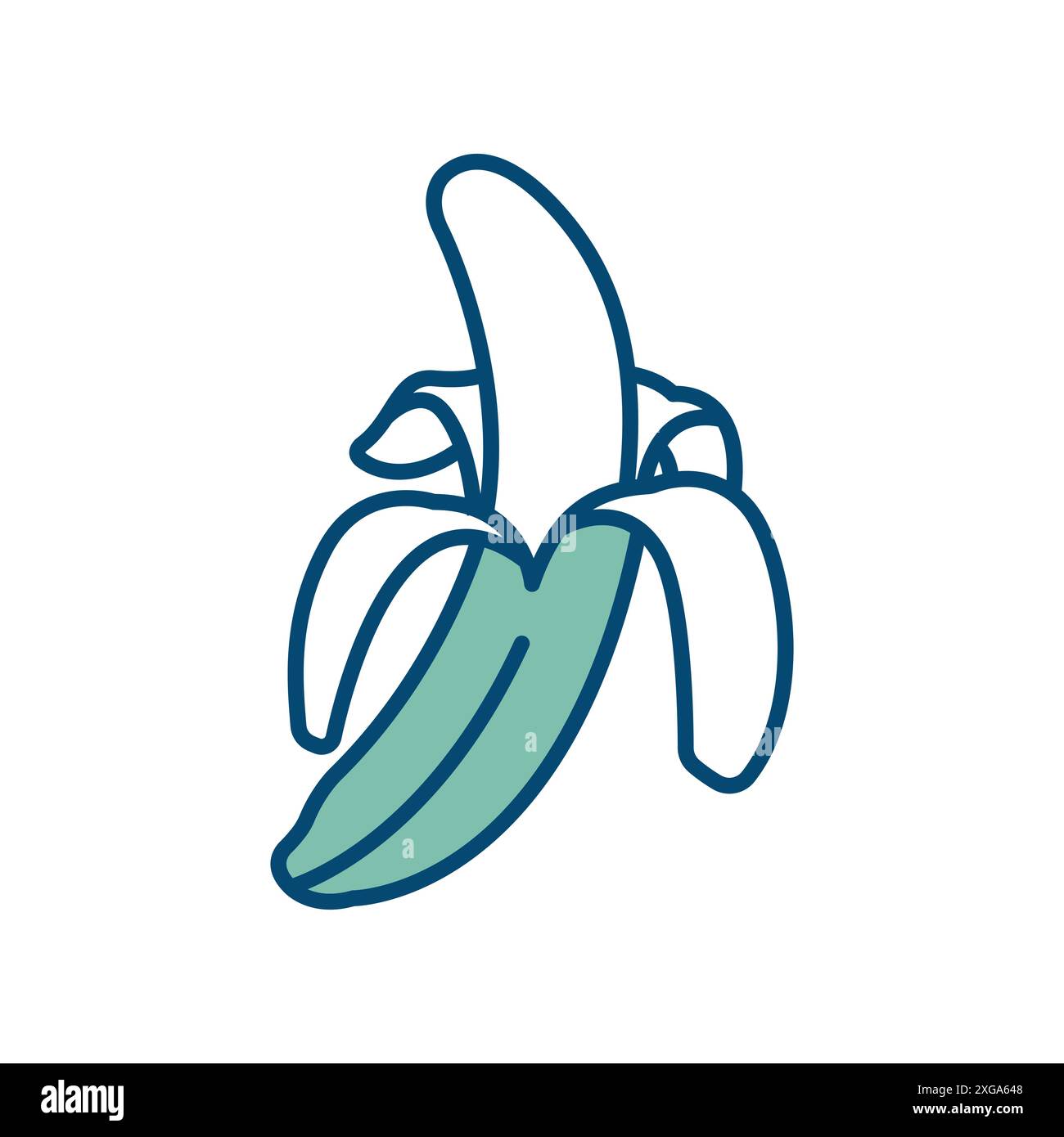 Banana icon vector design hi-res stock photography and images - Alamy