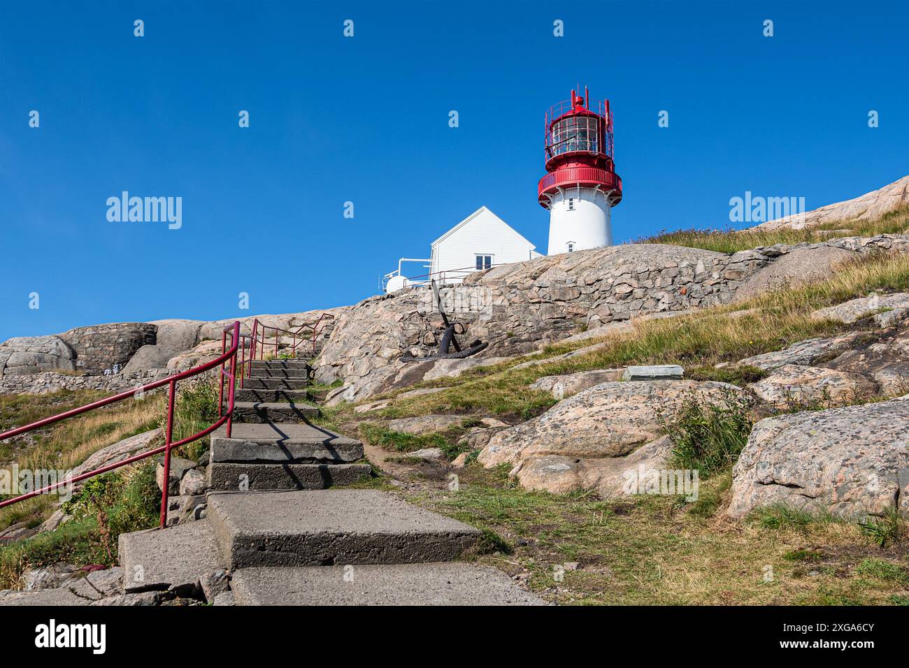The Lindesnes Fyr lighthouse in Norway Stock Photo - Alamy