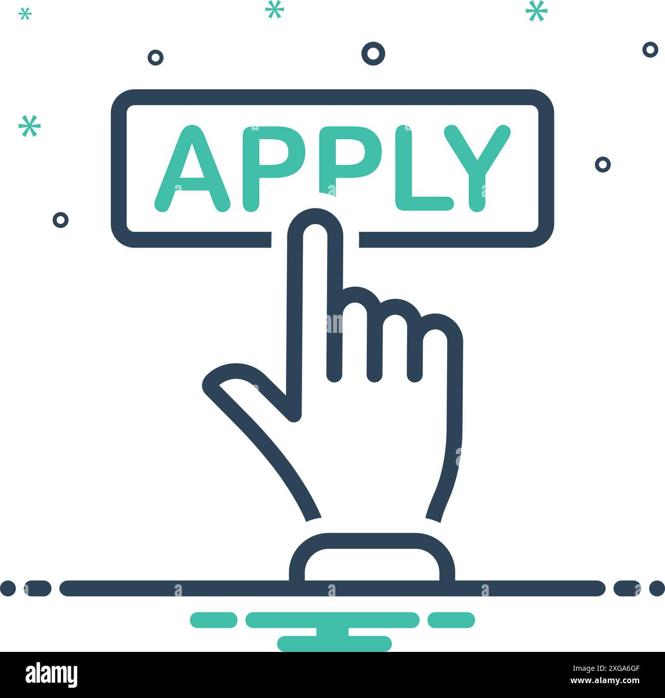 Icon for apply,registration Stock Vector Image & Art - Alamy