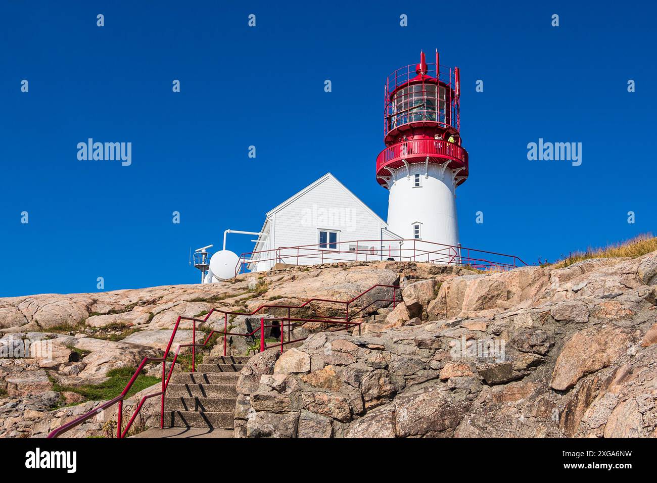 The Lindesnes Fyr lighthouse in Norway Stock Photo - Alamy