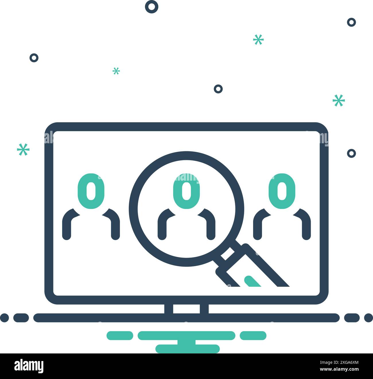 Icon for identifies,recognize Stock Vector Image & Art - Alamy