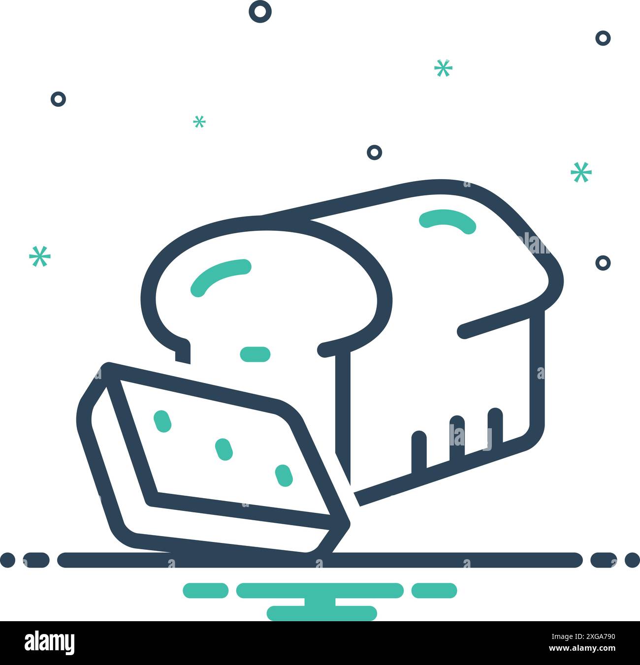 Icon for slice,piece Stock Vector Image & Art - Alamy