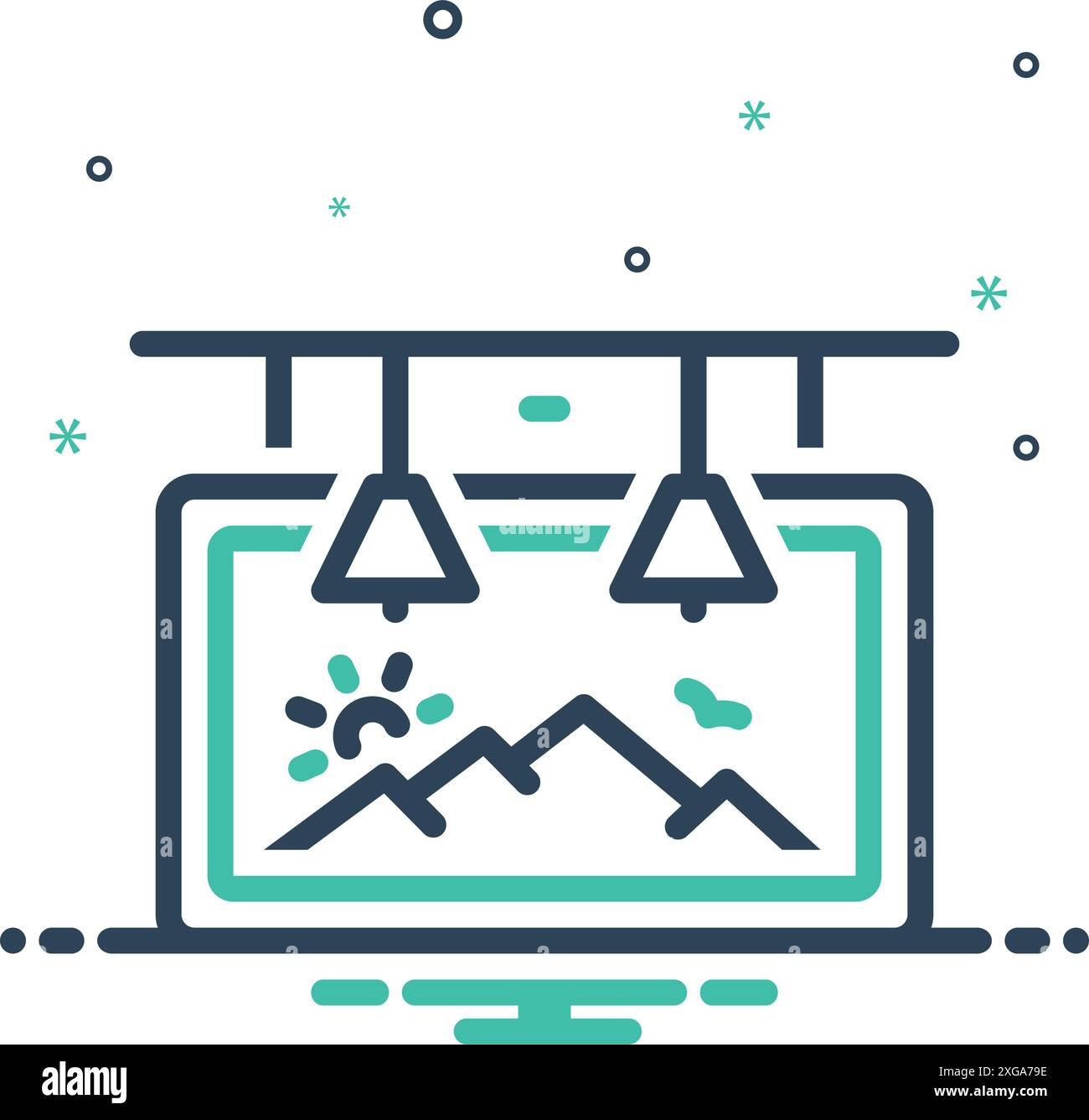 Icon for exhibit,show Stock Vector Image & Art - Alamy