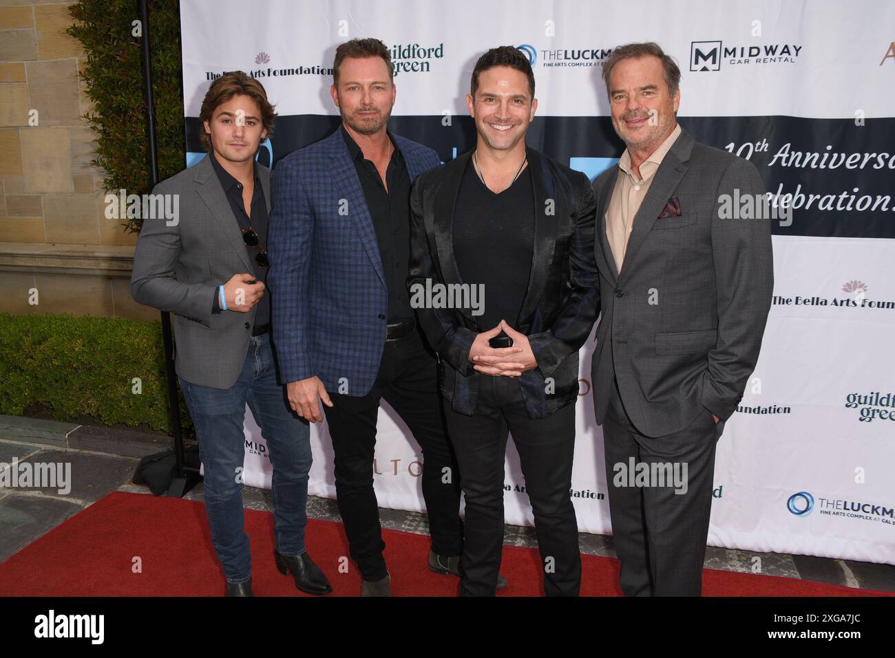 Beverly Hills, CA USA - May 17, 2023: Carson Boatman, Eric Martsolf ...