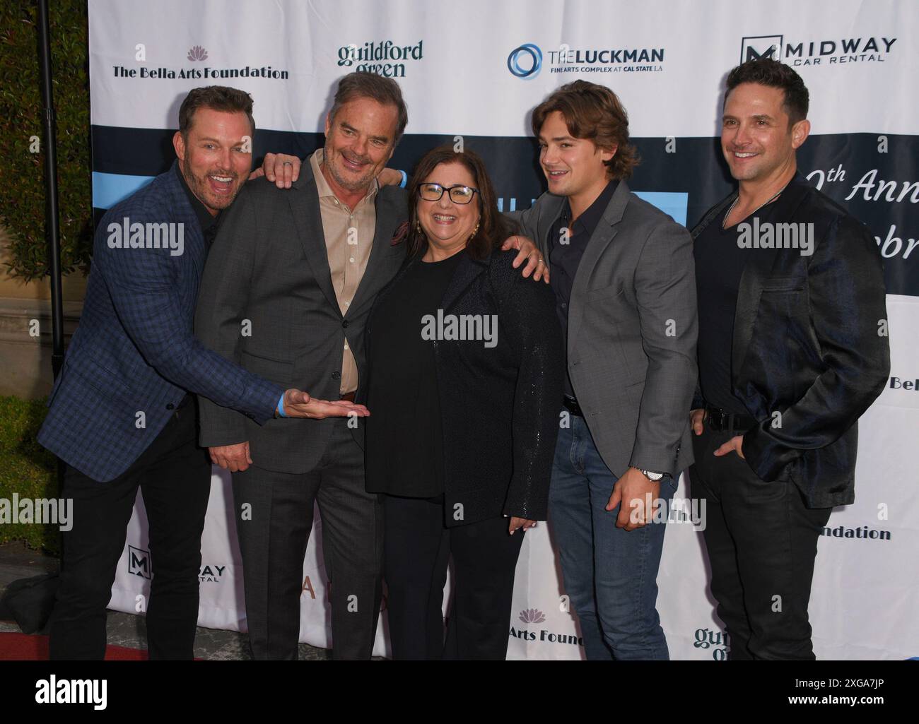 Beverly Hills, CA USA - May 17, 2023: Carson Boatman, Eric Martsolf ...