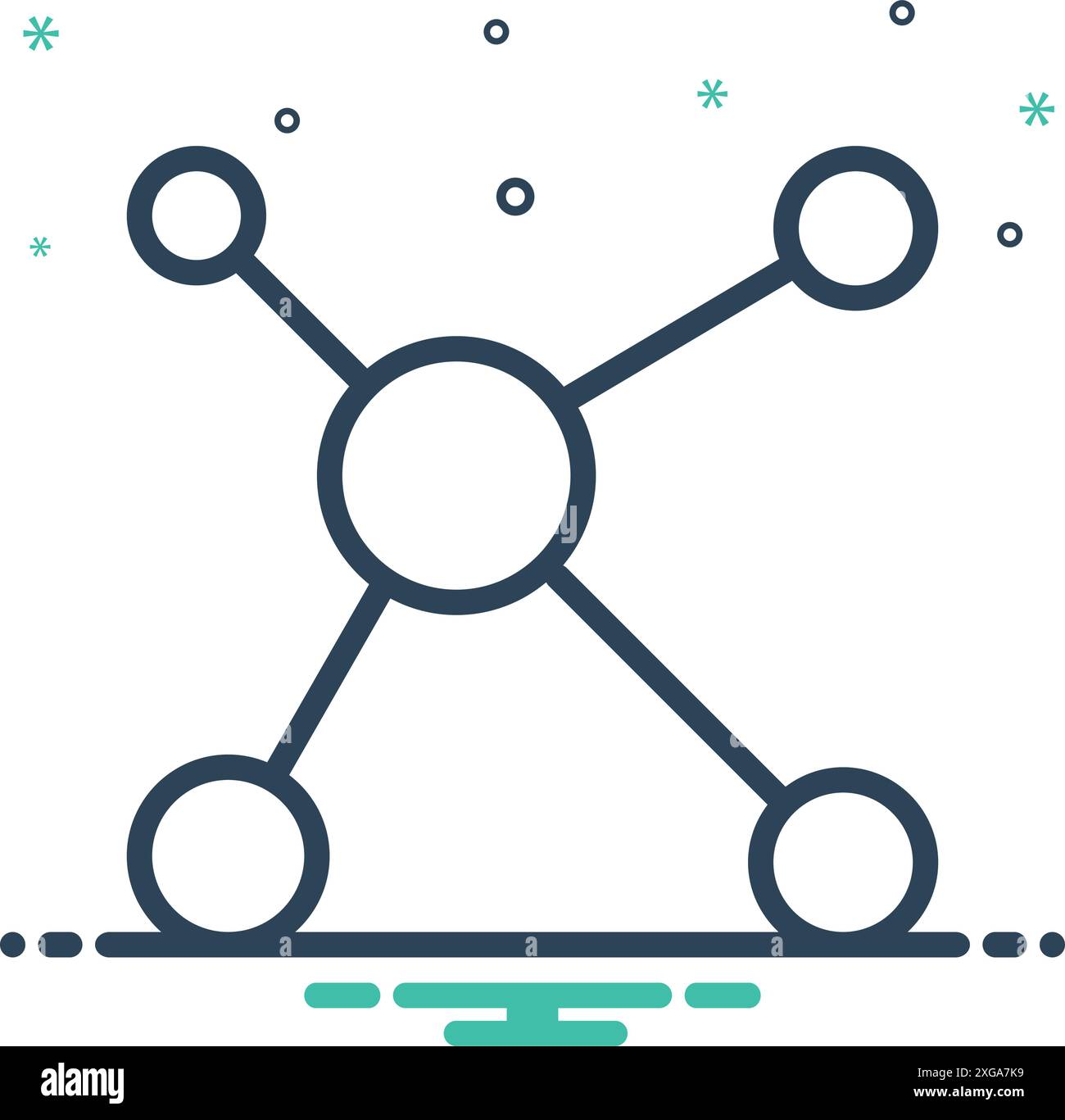 Icon for molecules,atomic Stock Vector Image & Art - Alamy